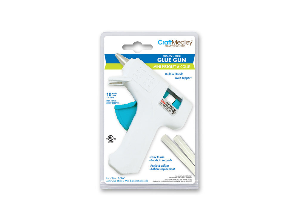 Glue Gun: 10W Craft Mighty-Mini w/Trigger cULus Rated 120V– Dollareh.ca