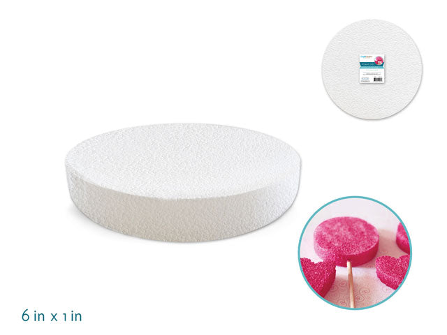 Polyfoam Disc: 6" x 1"– Dollareh.ca